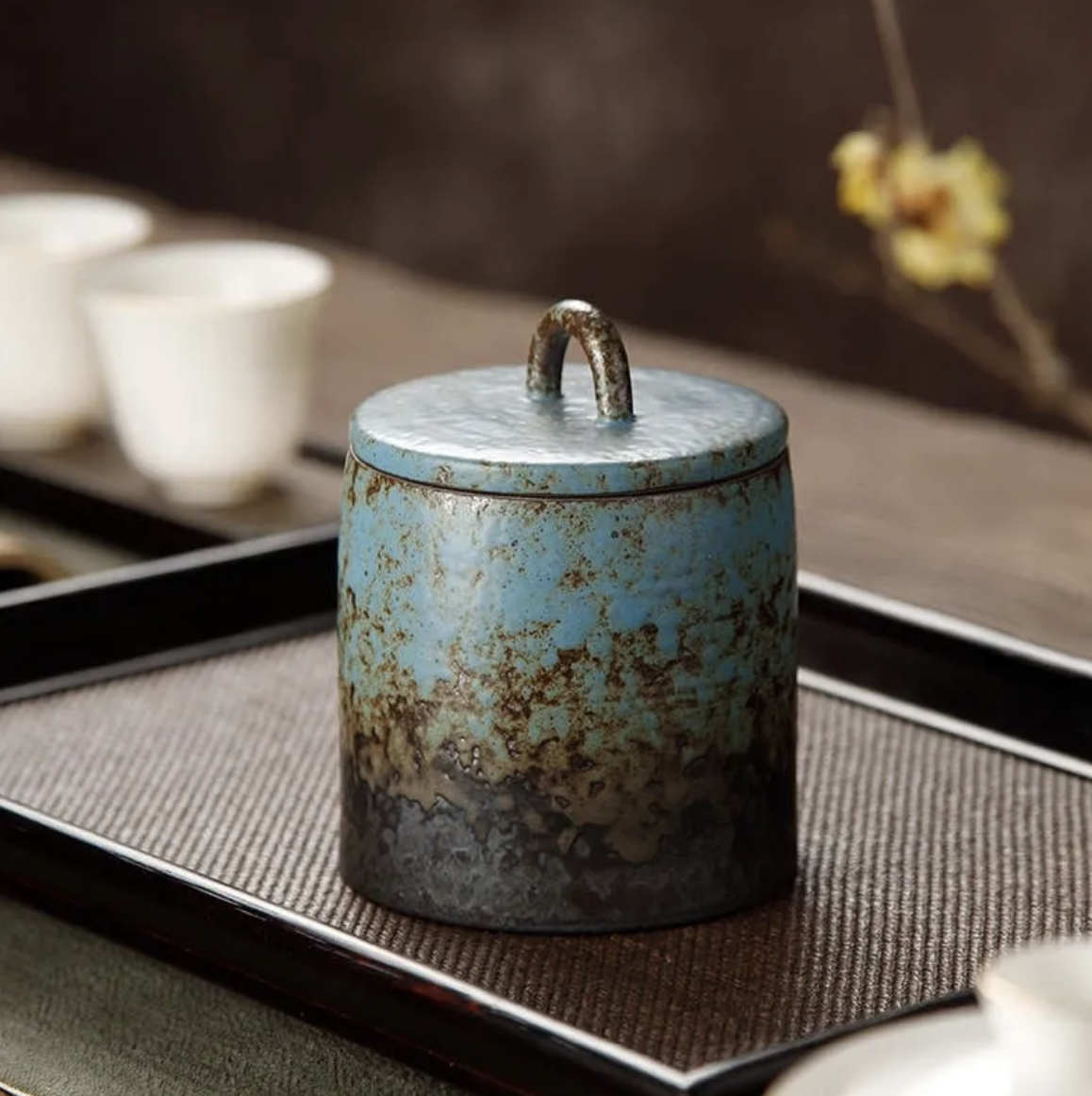 Retro Ceramic Jar - Meizon